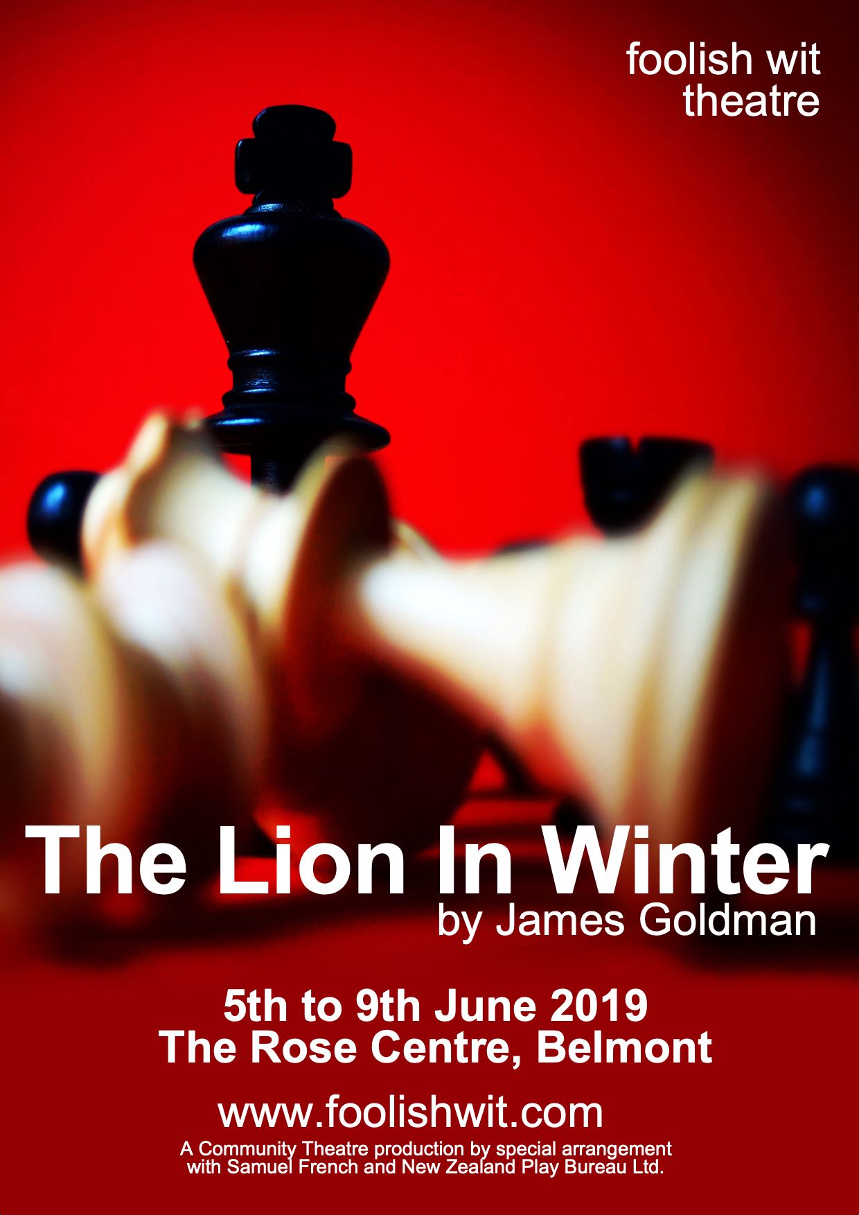 Foolish Wit Theatre – Auckland, New Zealand